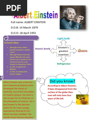 Albert Einsteins Greatest Invention