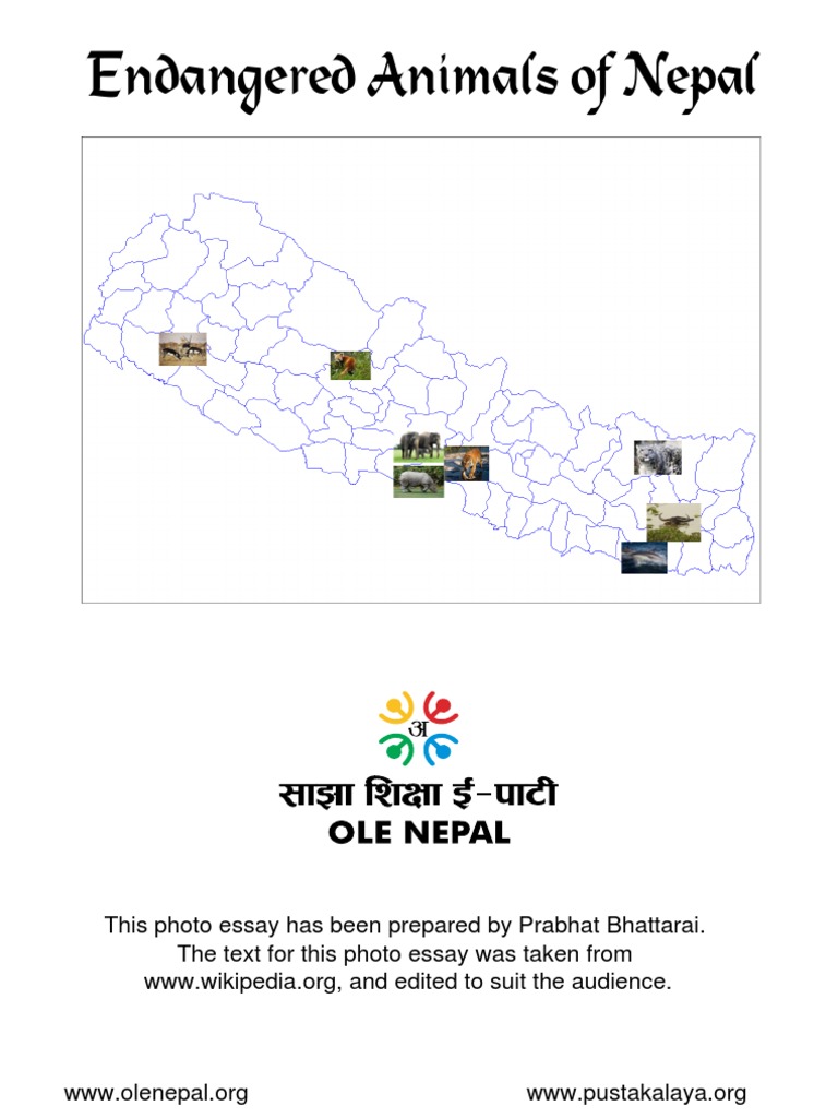 Endangered Animals of Nepal | PDF