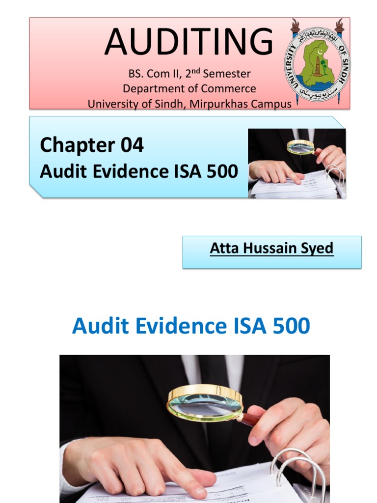 Lec 4 Audit Evidence | PDF | Financial Audit | Audit