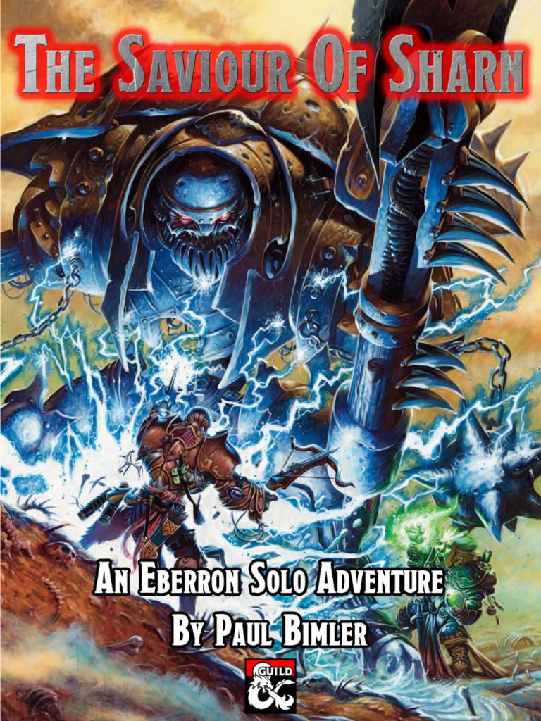 5E Solo Gamebooks - The Saviour of Sharn | PDF | Dungeons & Dragons ...