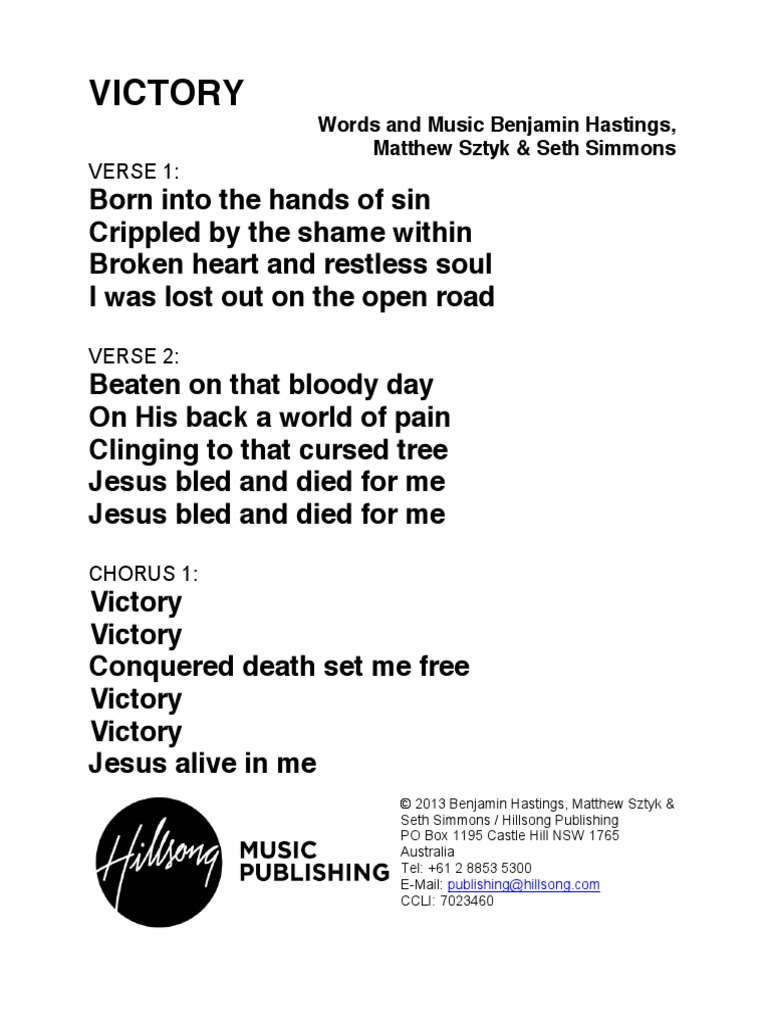 Victory - English | PDF