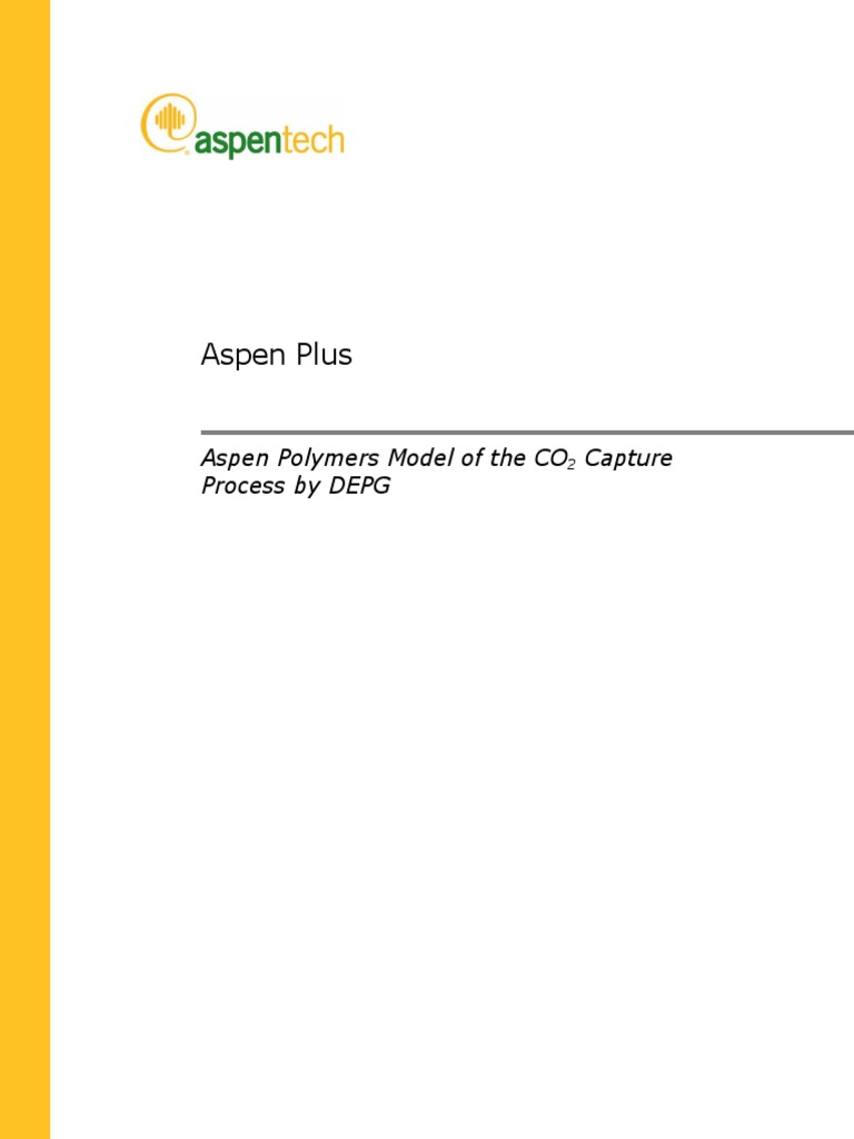 Aspen Polymer | PDF | Gases | Pressure