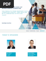 Mercer Comptryx Overview 2024 Q3 | PDF | Turnover (Employment) | Employee Retention