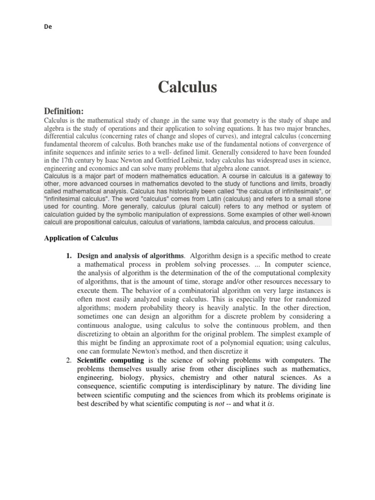 Calculus Assignment No 1 | PDF | Calculus | Computer Graphics
