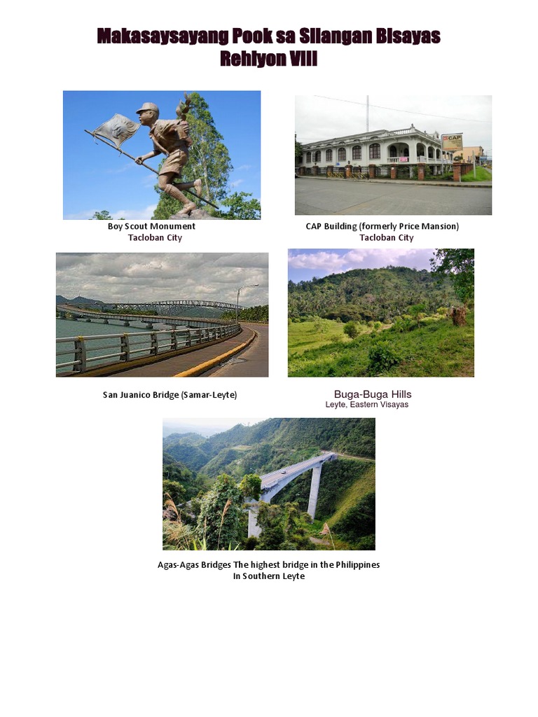 Makasaysayang Pook Sa Silangan Bisayas Rehiyon VIII