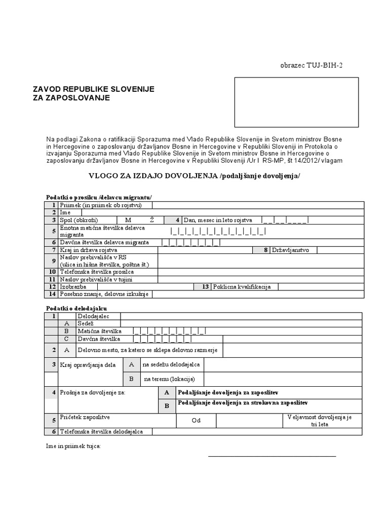 Obr ZRSZ Tuj Bih 2-2 | PDF