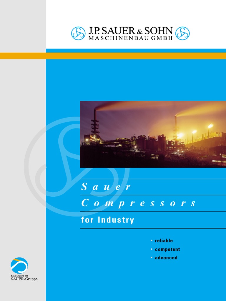 Sauer' Compressors | PDF | Diesel Engine | Cylinder (Engine)