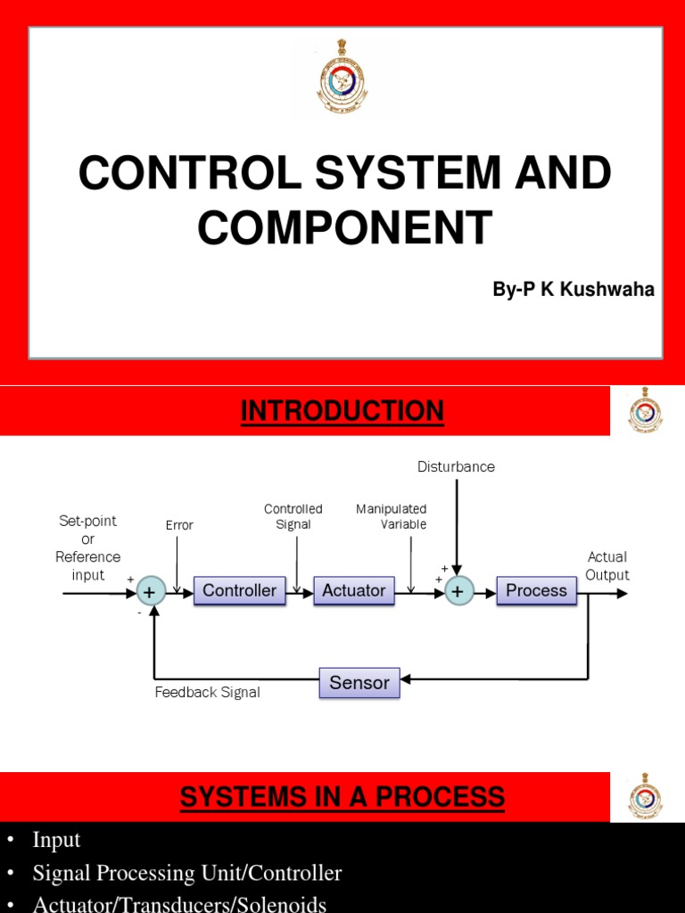 Transducers and Control System | PDF | Valve | Sensor