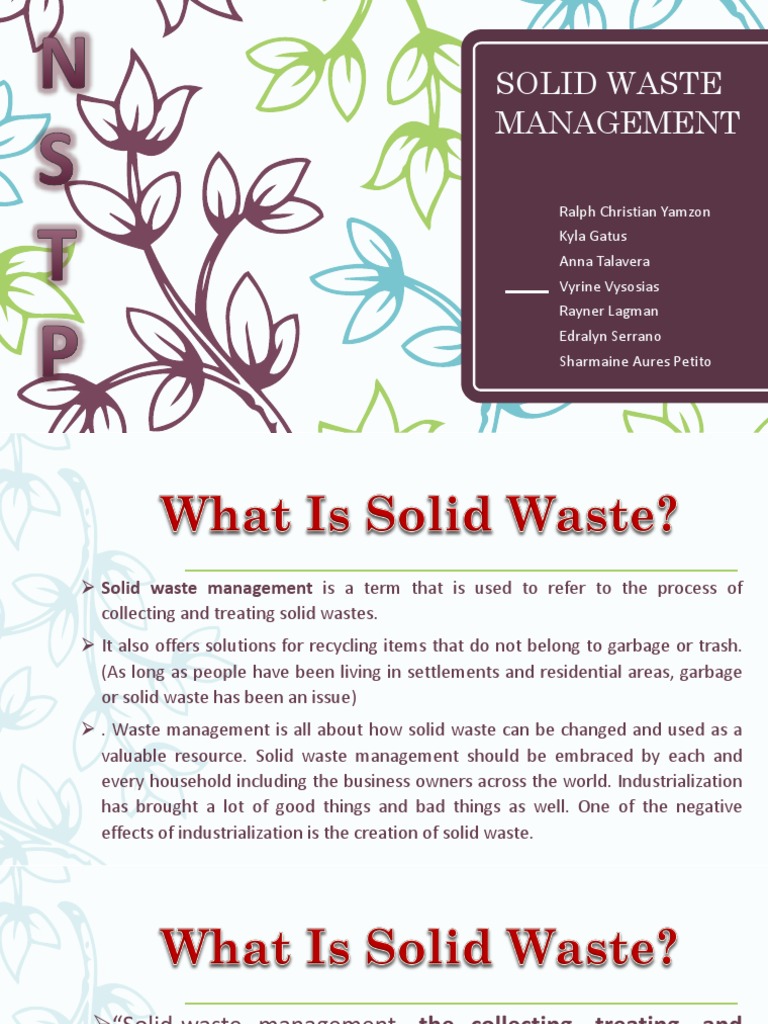 Solid Waste Solutions for All | PDF | Waste Management | Municipal ...