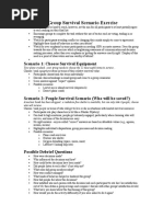 Teambuilder LOST AT SEA | PDF | Sea | Water