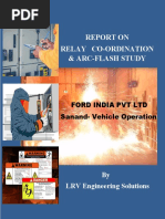 Relay Setting Calculation Sheet | PDF | Fuse (Electrical) | Transformer