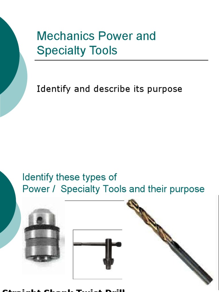 Specialty or Power Tools | PDF | Pipe (Fluid Conveyance) | Drill