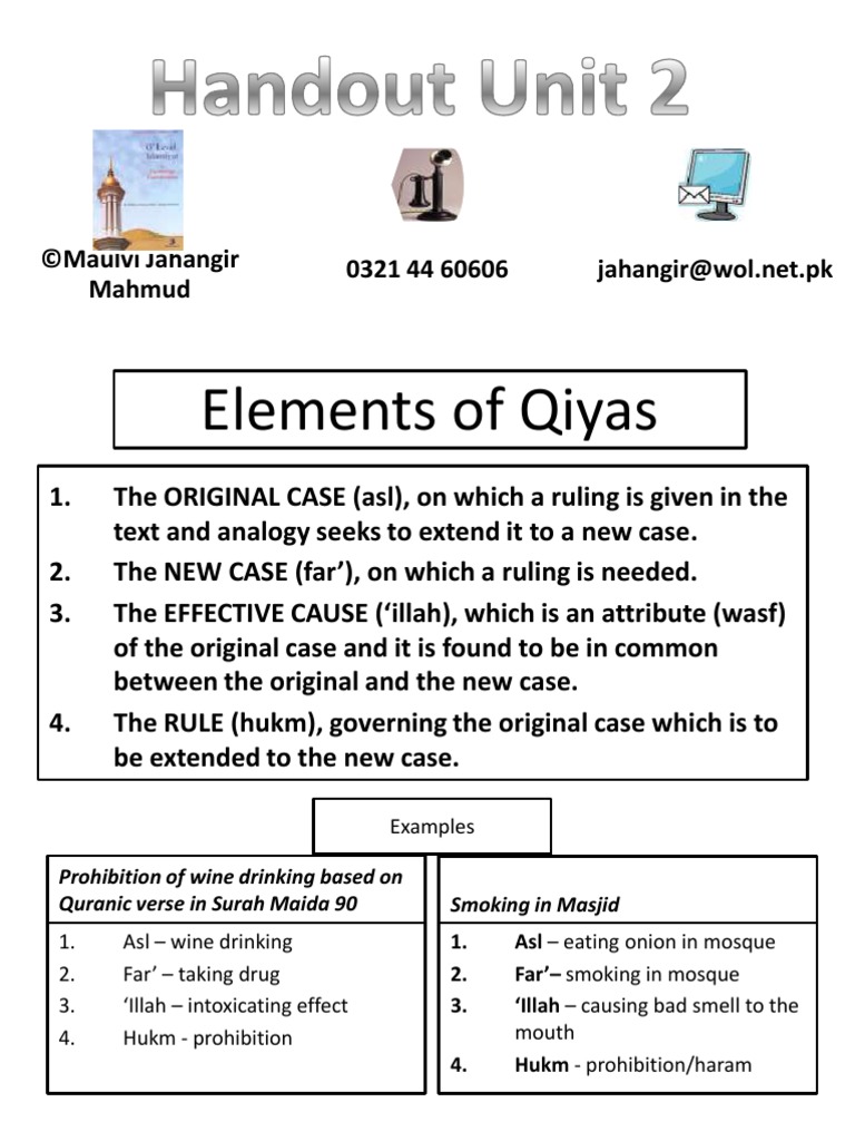 Qiyas: Extending Islamic Rulings | PDF