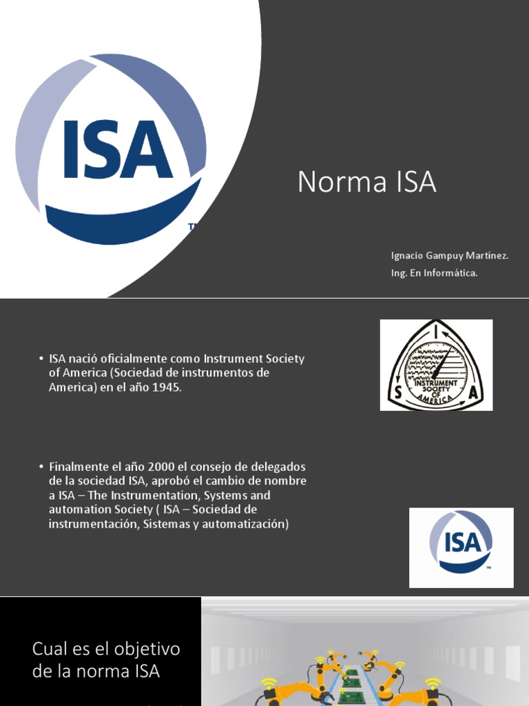 Norma ISA | PDF | La seguridad informática | Seguridad