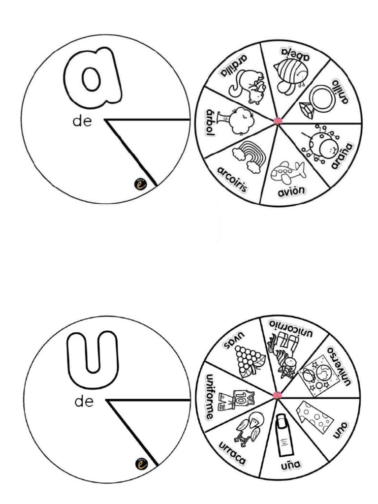 Ruleta de Vocales | PDF