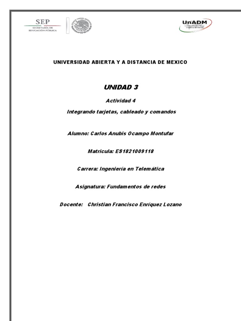 Kfre U3 A4 Caom PDF | PDF