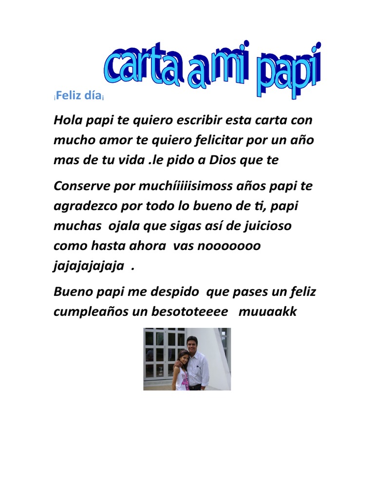 Carta para El Papi | PDF | Cocina, comidas y vino