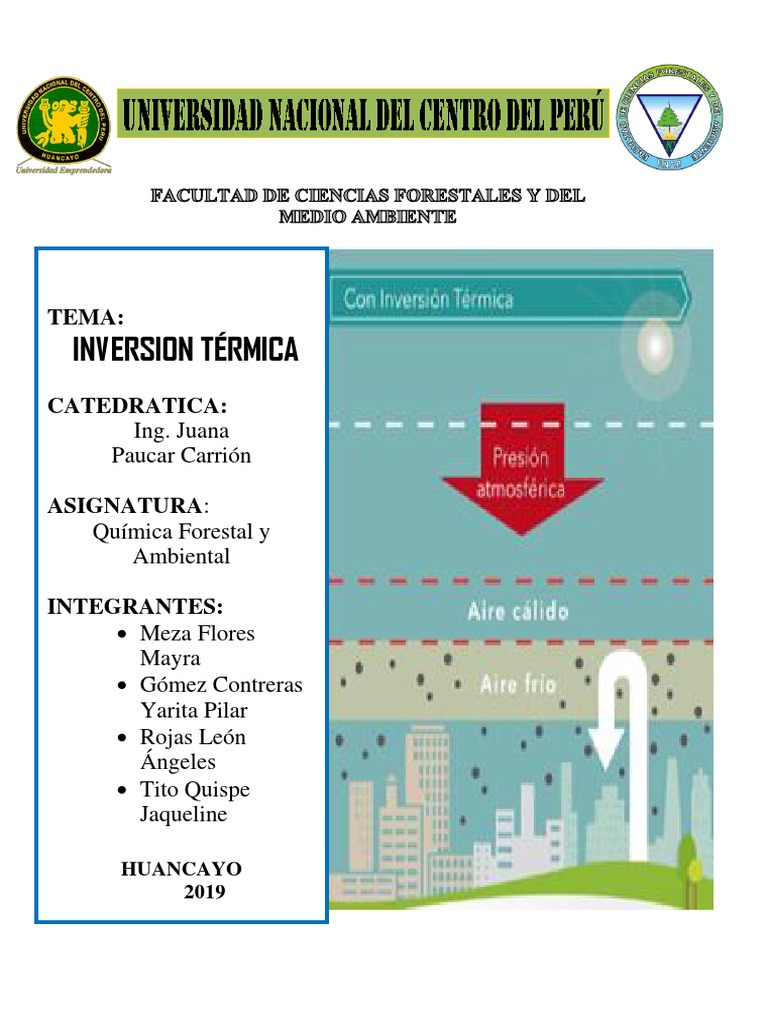 Inversion Termica | PDF | Niebla | Herida