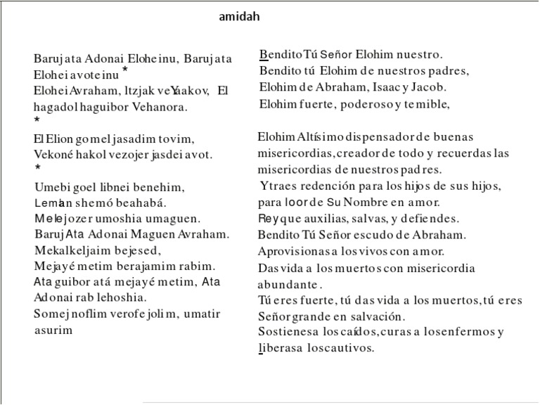 04 Baruj Ata Adonai Eloheinu | PDF