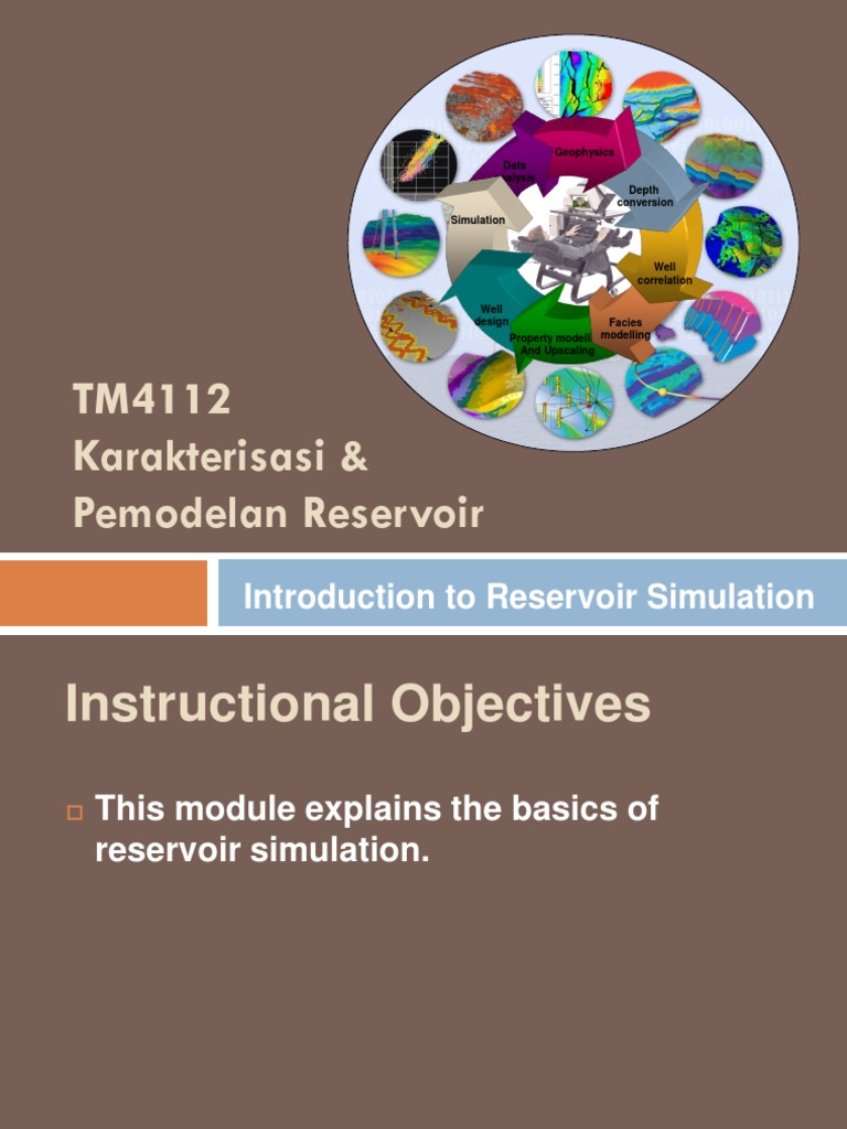 TM4112 - 2 Introduction To Reservoir Simulation | PDF | Computer ...