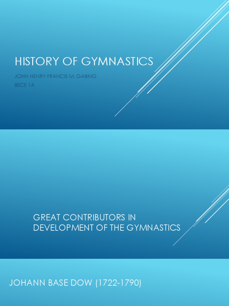 History of Gymnastics | PDF