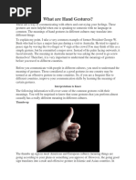 Thai Gesture Meanings & Etiquette | PDF | Nonverbal Communication ...