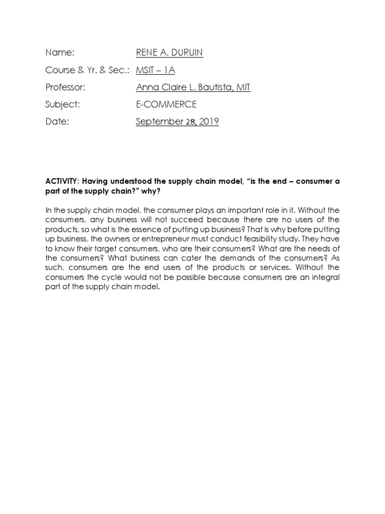 Activity 2 - Rene A. Duruin | PDF