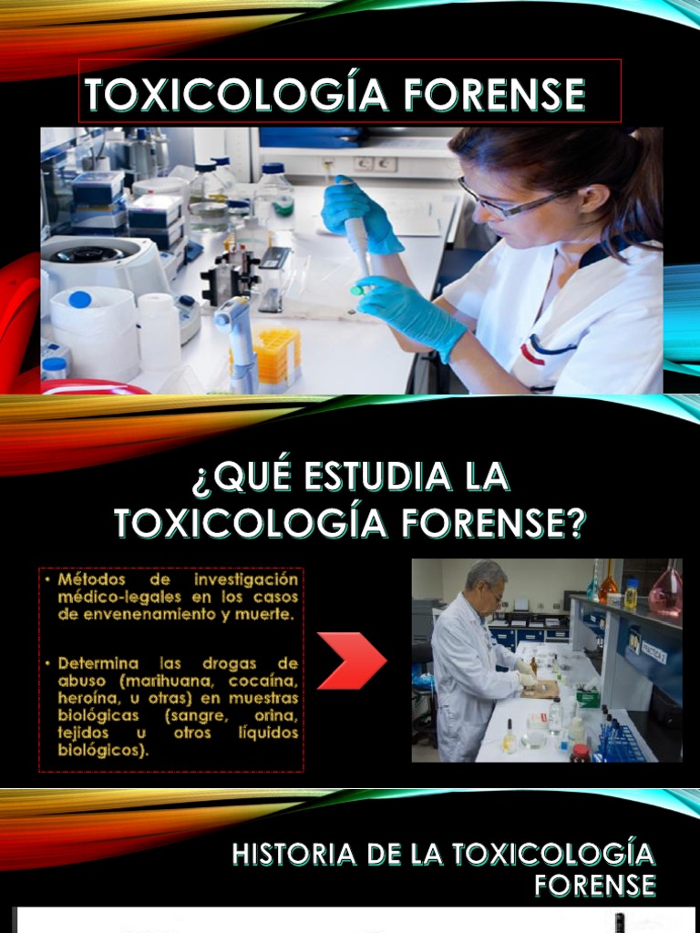 Toxicología Forense | PDF