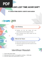 11 Golden Rules of Berau Coal | PDF