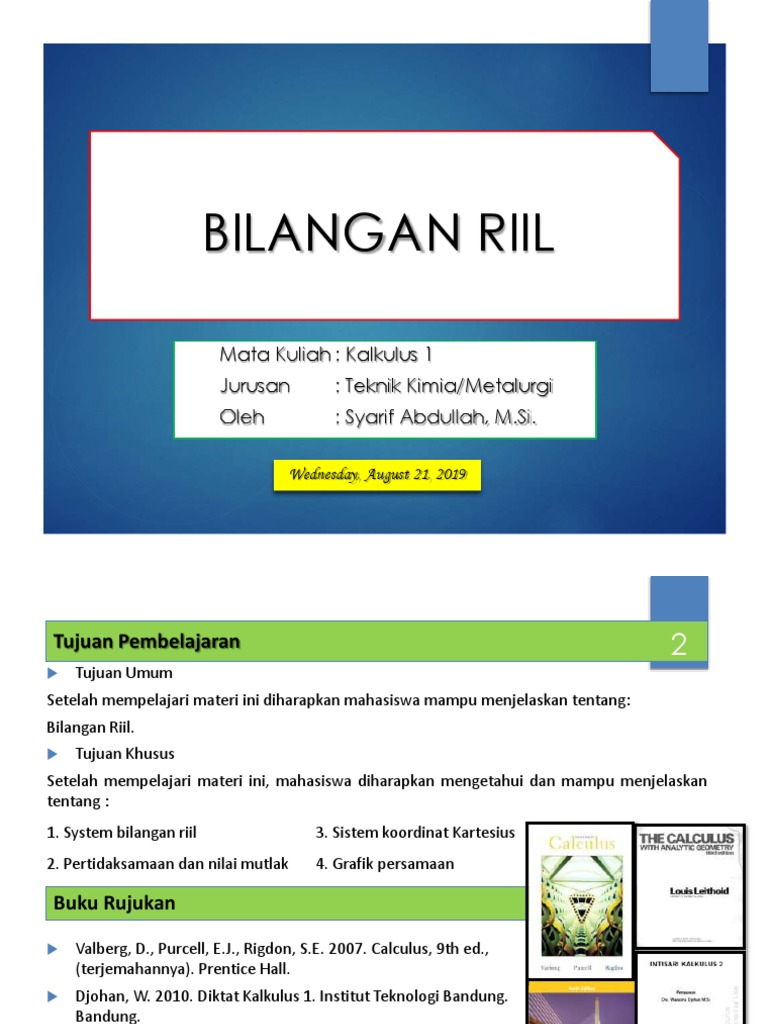 Bilangan Riil Dan Fungsi | PDF