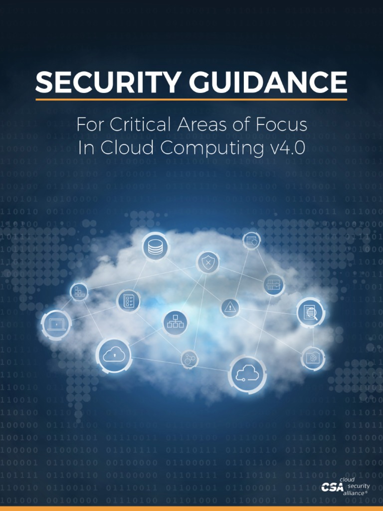 CSA Guide v4 FINAL PDF | PDF | Platform As A Service | Cloud Computing