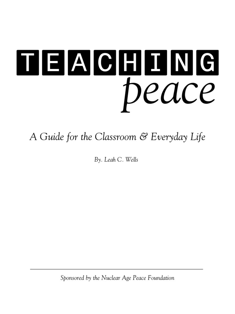 Teaching Peace | PDF