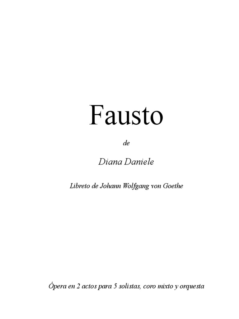 Fausto Opera Recortes | PDF | Opera | Singing