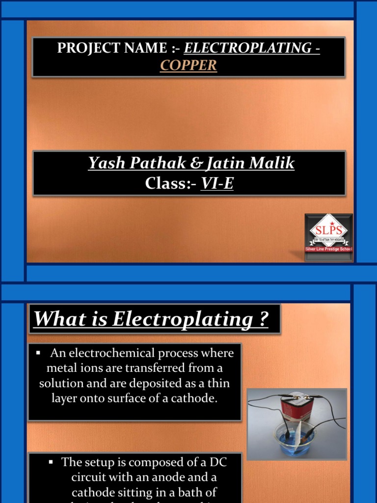 Copper Electroplating Process Guide | PDF