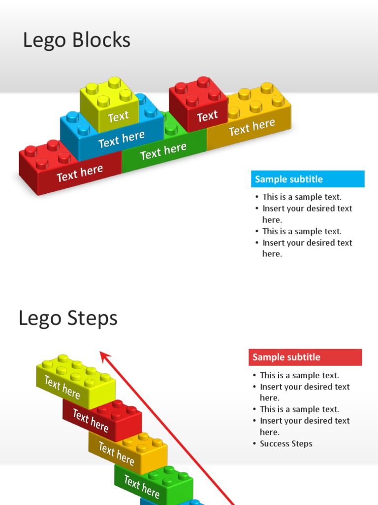 Free Lego PowerPoint Template | PDF