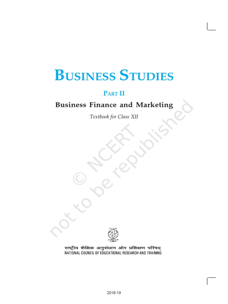 class-12-business-studies-Part-2.pdf | Dividend | Stocks