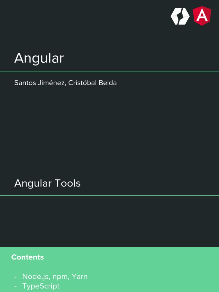 Angular PDF | PDF | Class (Computer Programming) | Modular Programming