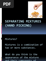 Mixture Separation Techniques Worksheet | PDF