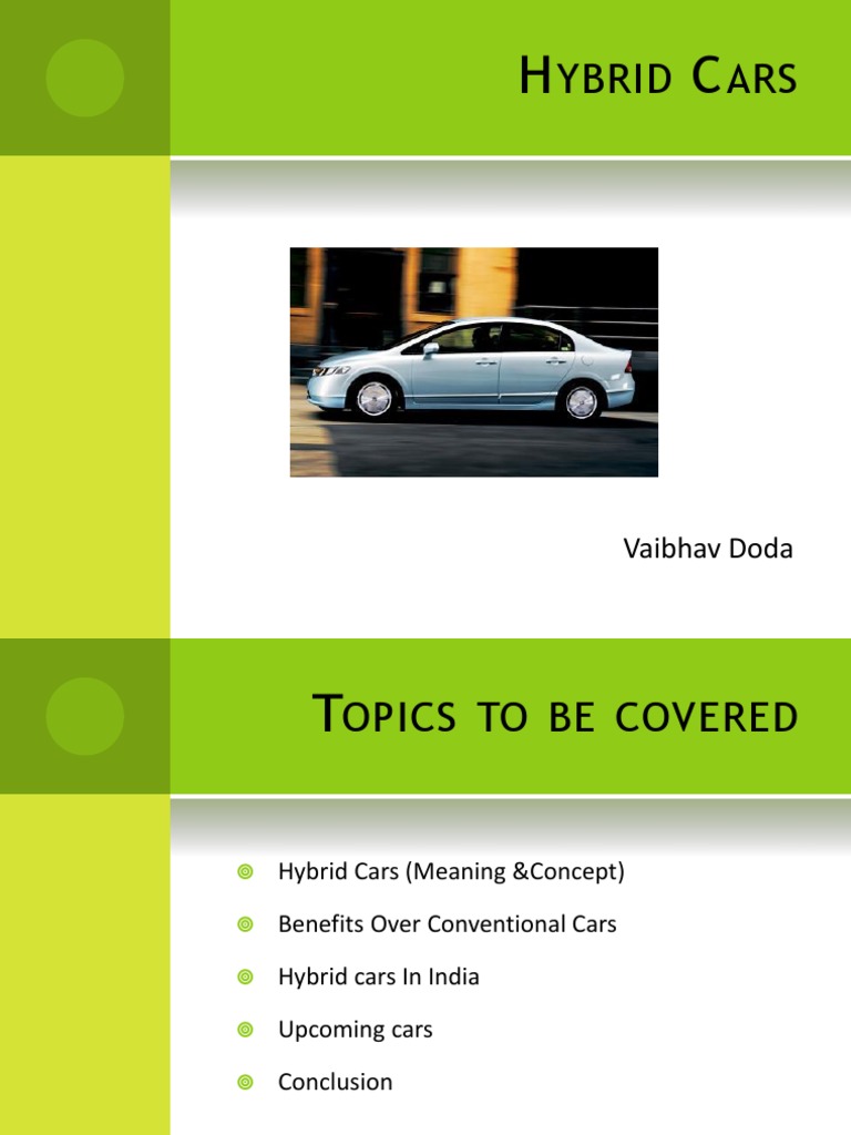 Hybrid Cars | PDF