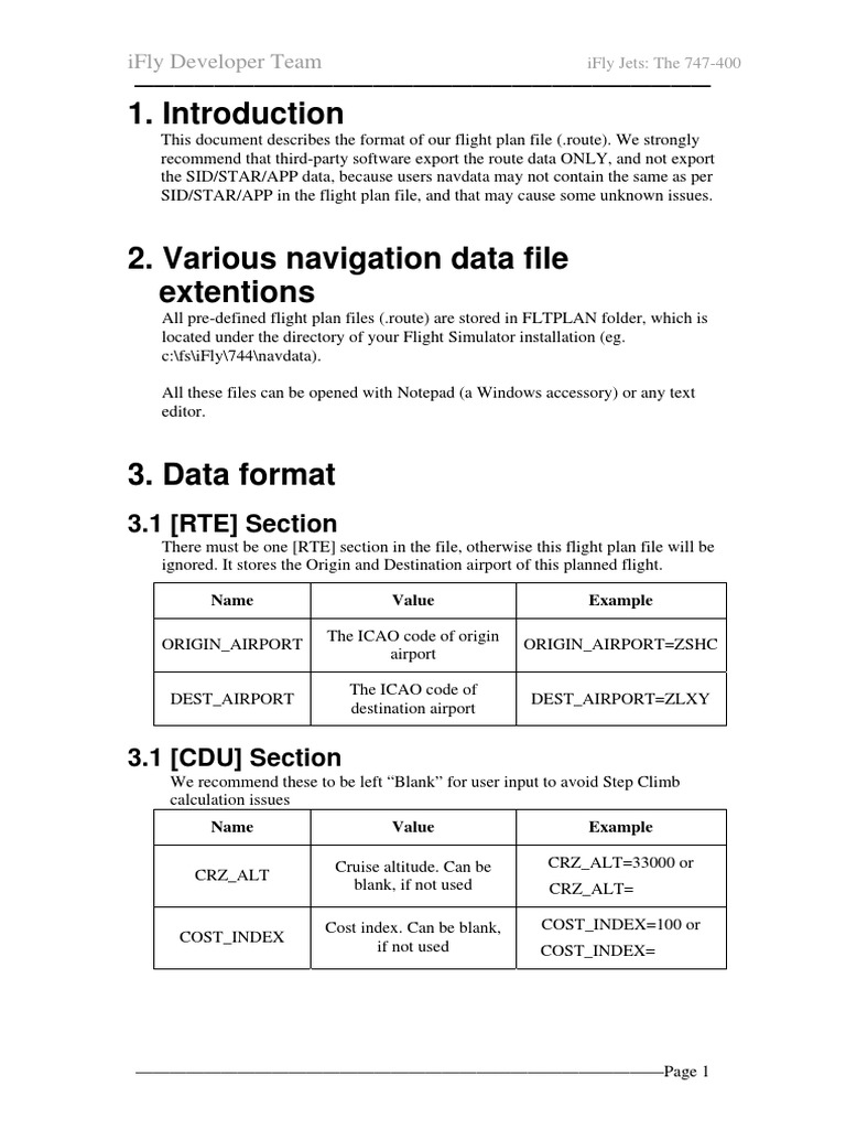 Flightplan Introduction | PDF | Computer File | System Software