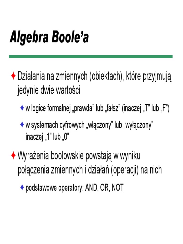 Algebra Boola | PDF