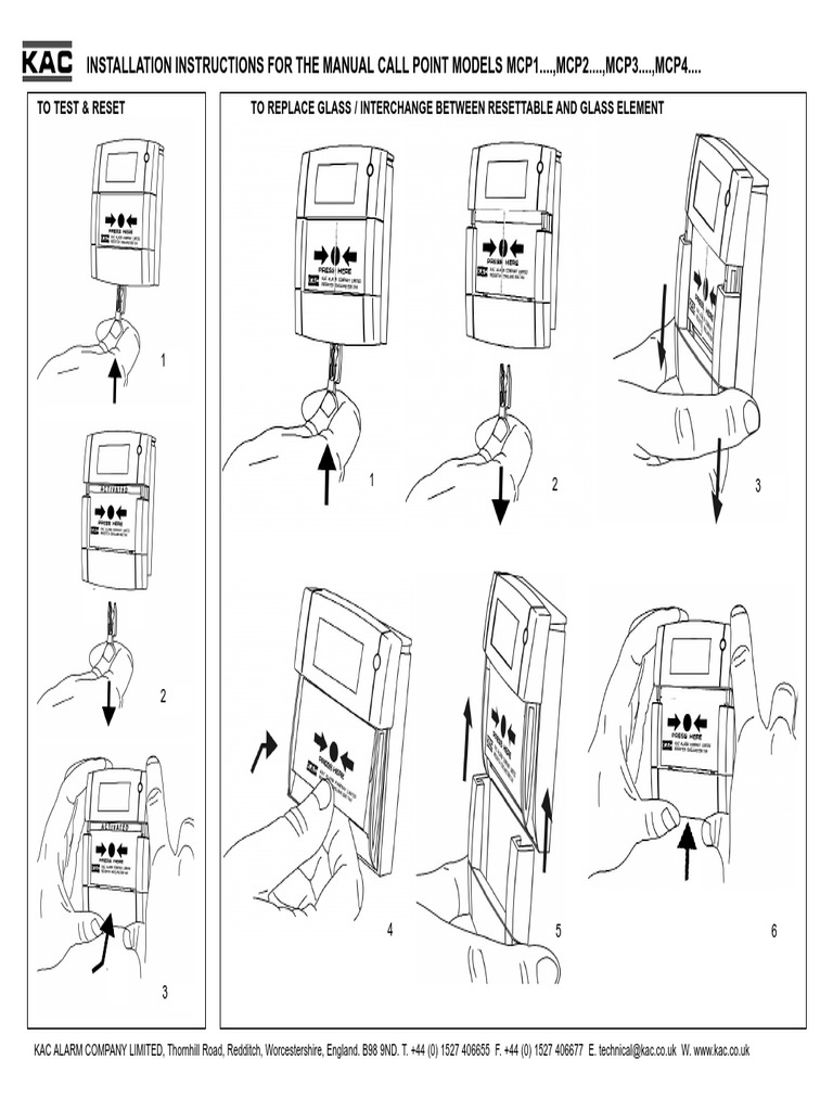 Manual Call Point | PDF | Equipment | Electrical Engineering