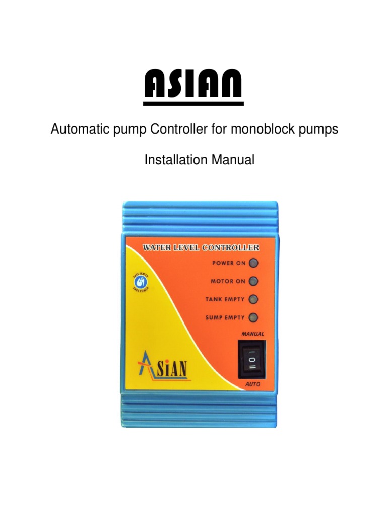 Asian Installation Manual Float Type | PDF