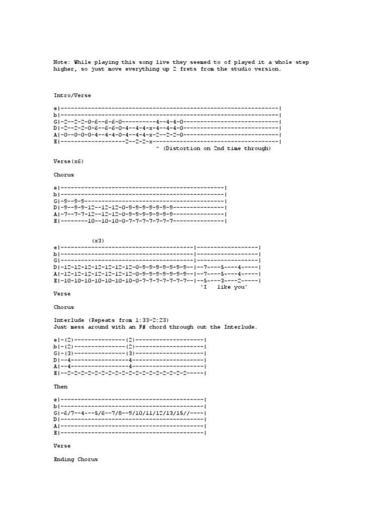 Drain You - Nirvana | PDF | Song Structure | Songs
