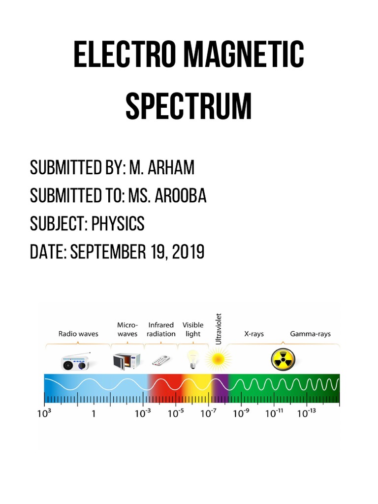 Electro Magnetic Spectrum | PDF | Electromagnetic Spectrum | Infrared
