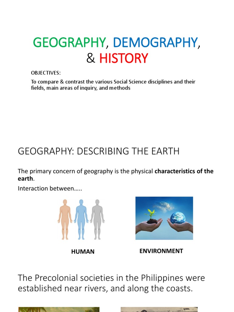 Geography, Demography, & History | PDF | Demography | Geography