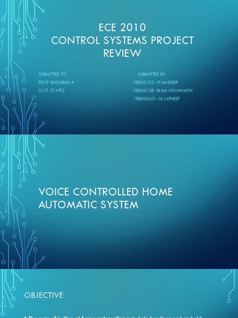 ECE 2010 Control Systems Project Review | PDF