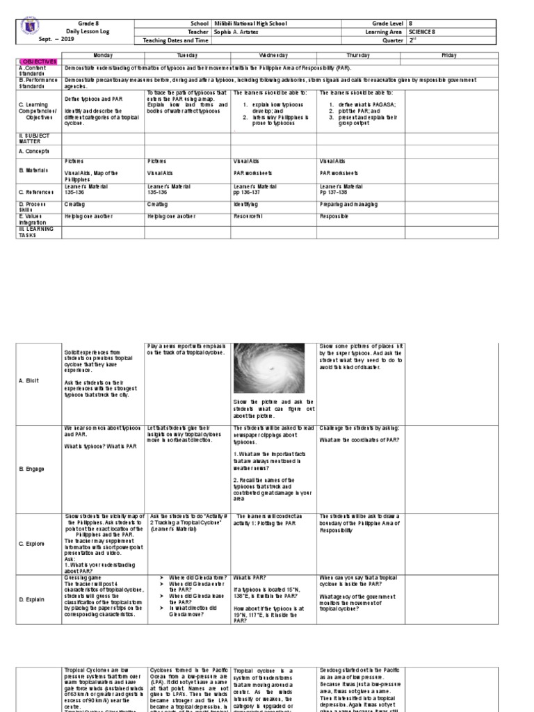 Understanding Typhoons and PAR | PDF | Tropical Cyclones | Earth Phenomena