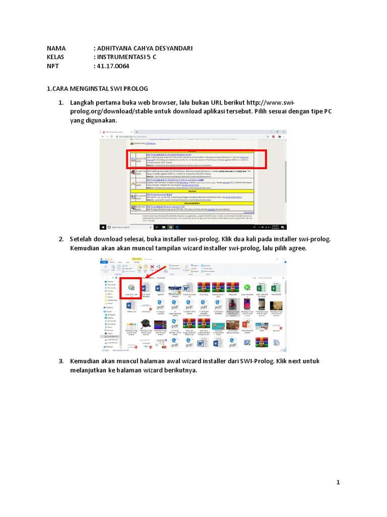Cara Menginstal Swi Prolog | PDF