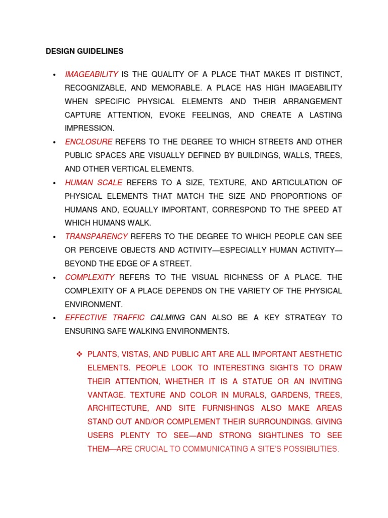 Imageability: Design Guidelines | PDF | Cycling Infrastructure | Stairs